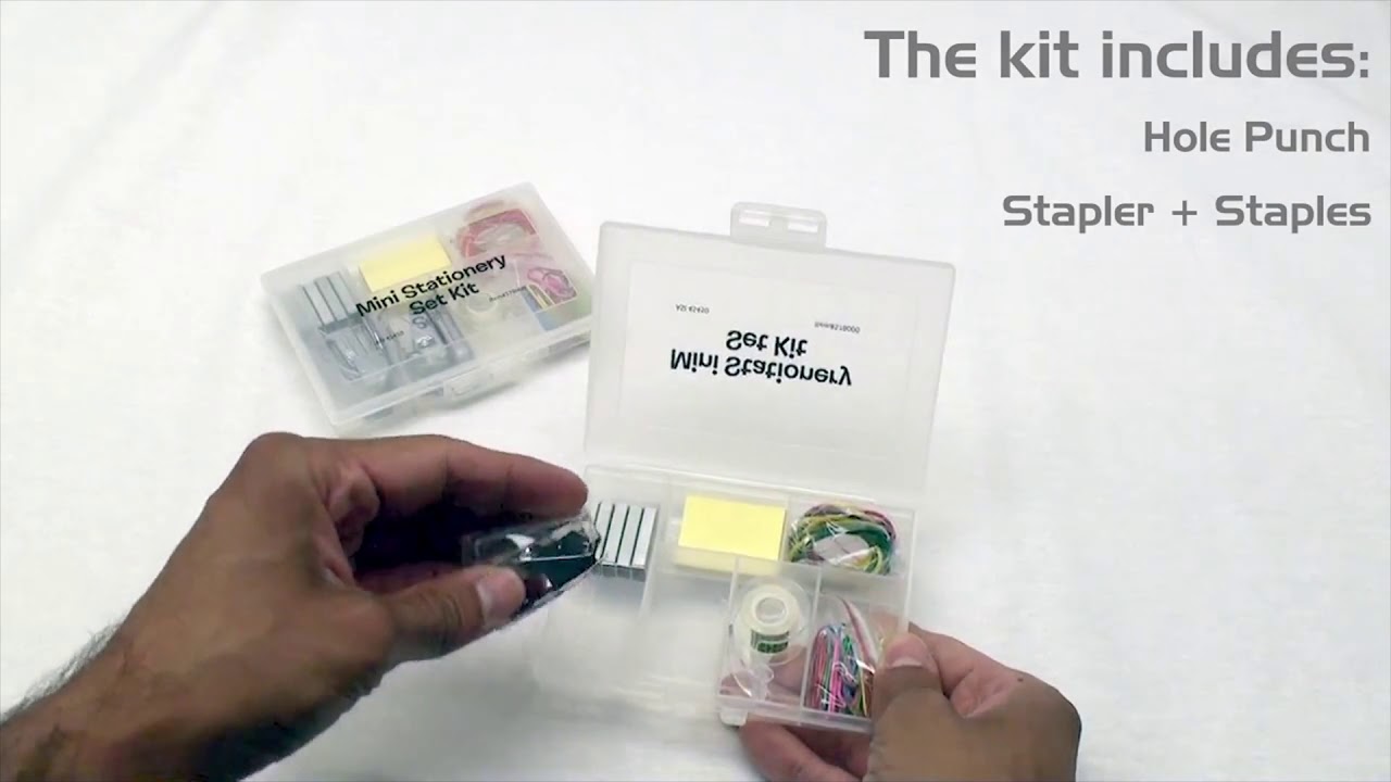 Mini Stationery Kit | Promotional Products By Promo Direct - YouTube