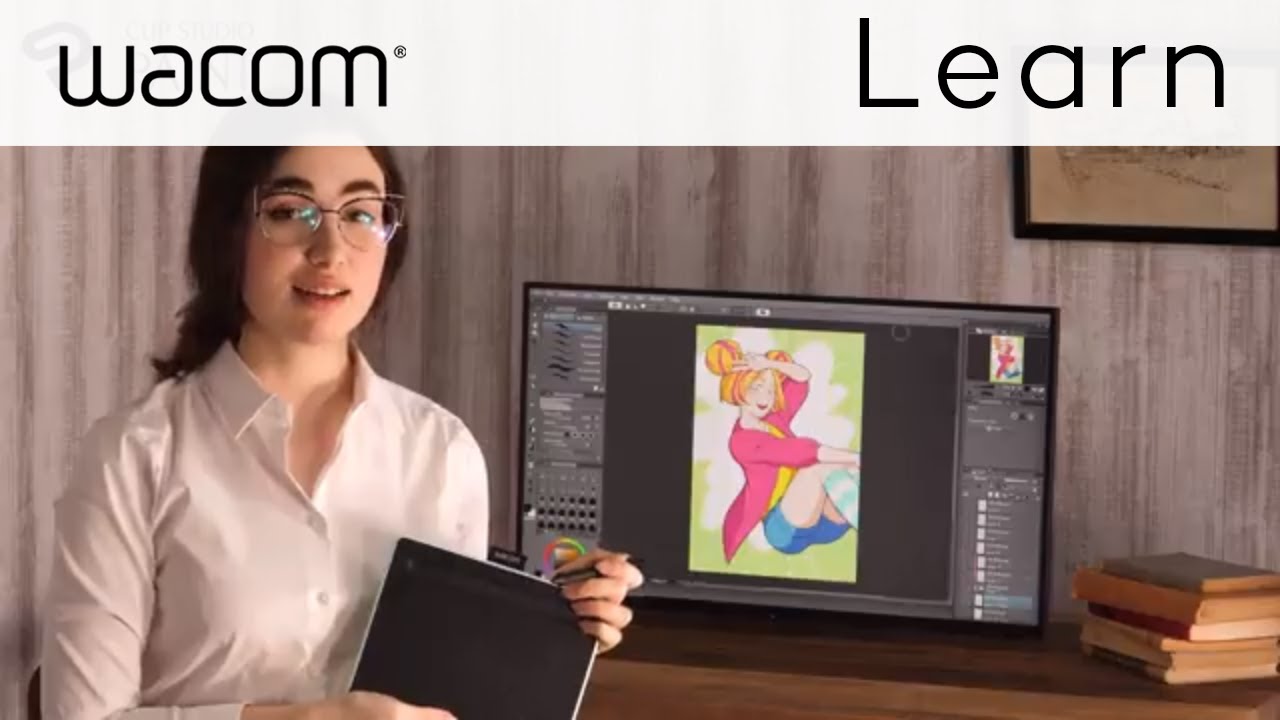 Clip Studio Paint Pro tutorial Part 2-1 | The process of creating an ...
