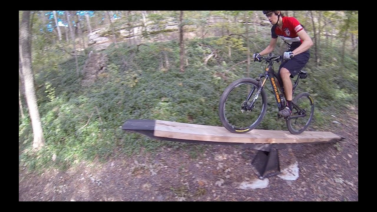 90 Seconds of Slaughter Pen and Lake Bella Vista mountain biking ...