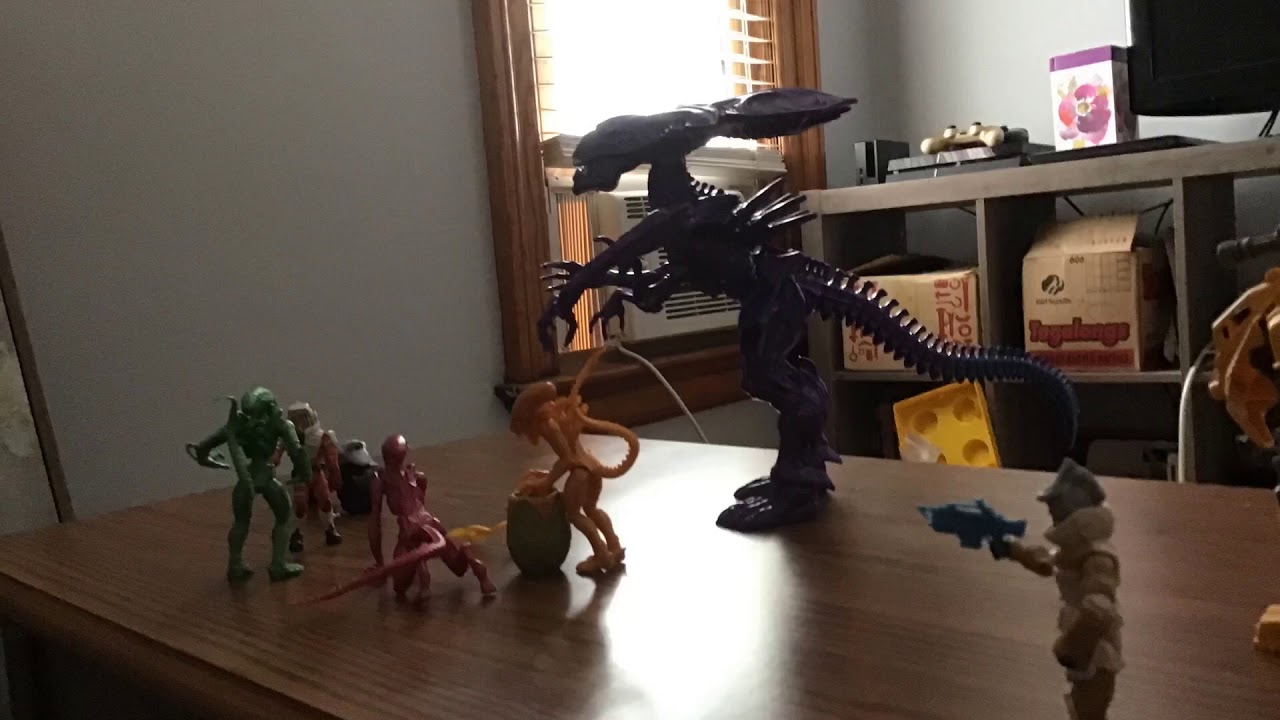 Xenomorph battle - YouTube
