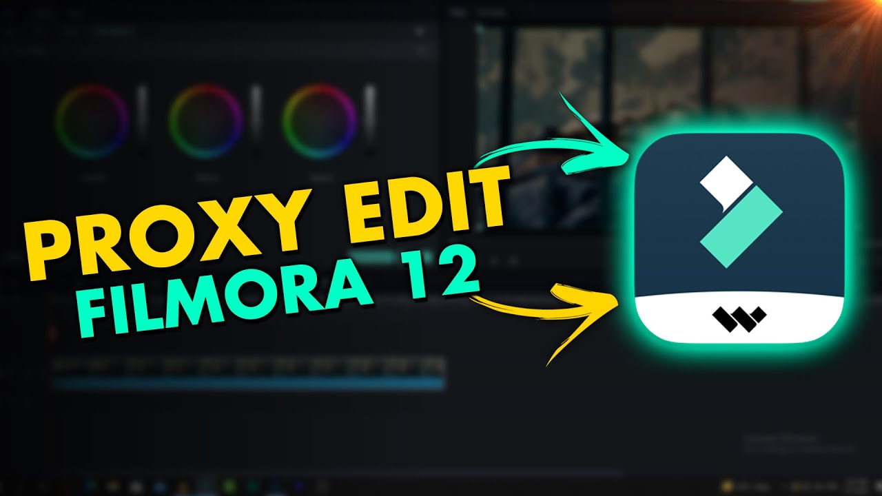 FILMORA 12 | HOW TO CREATE PROXY IN FILMORA | EDIT 4K VIDEOS IN LOW END PC | PROXY SETTING ...