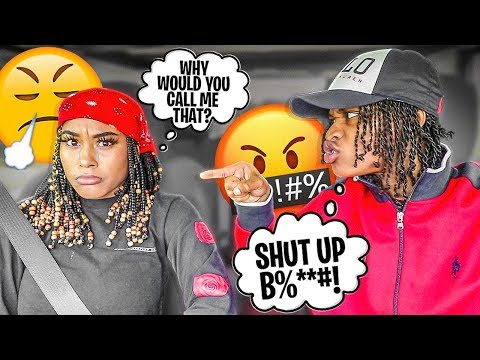 Calling My GIRLFRIEND The “B” WORD To See Her Reaction...*NEVER AGAIN*