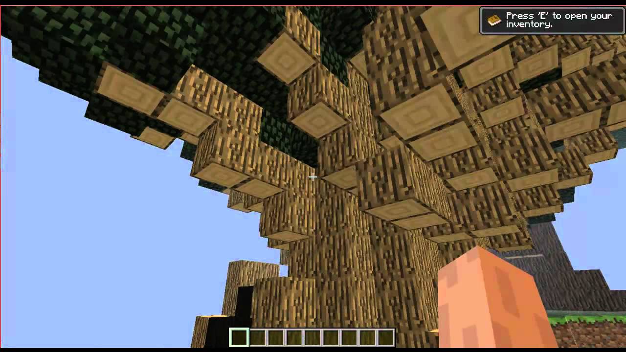 Minecraft: Big Trees Mod! - YouTube