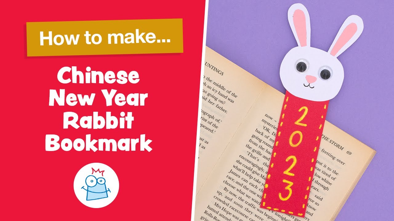 How to make a Rabbit Bookmark | Baker Ross - YouTube
