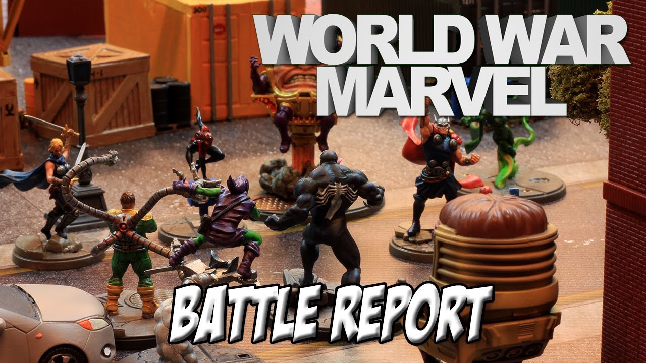 World War Marvel Ep.99: Marvel Crisis Protocol Battle Report - YouTube