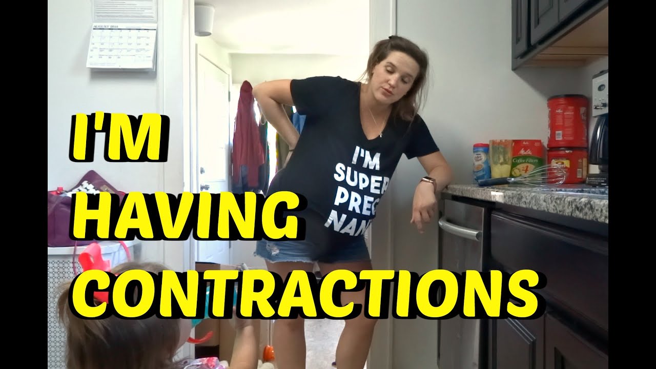 I'M HAVING CONTRACTIONS: PREGNANCY WITH TWINS - YouTube