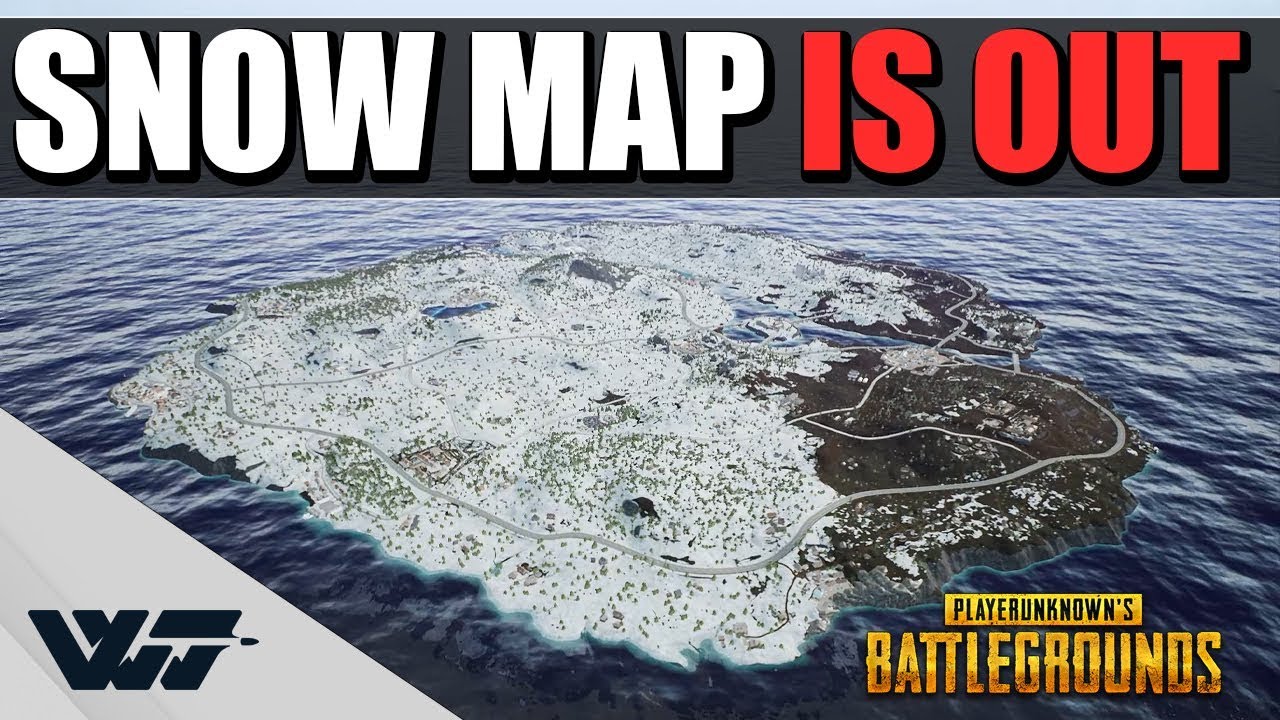 SNOW MAP IS OUT, PLAY NOW - G36C replaces SCAR-L on Vikendi - PUBG ...