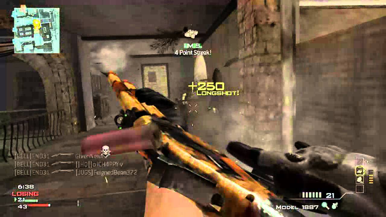 MW3 - Model 1887 Triple - YouTube