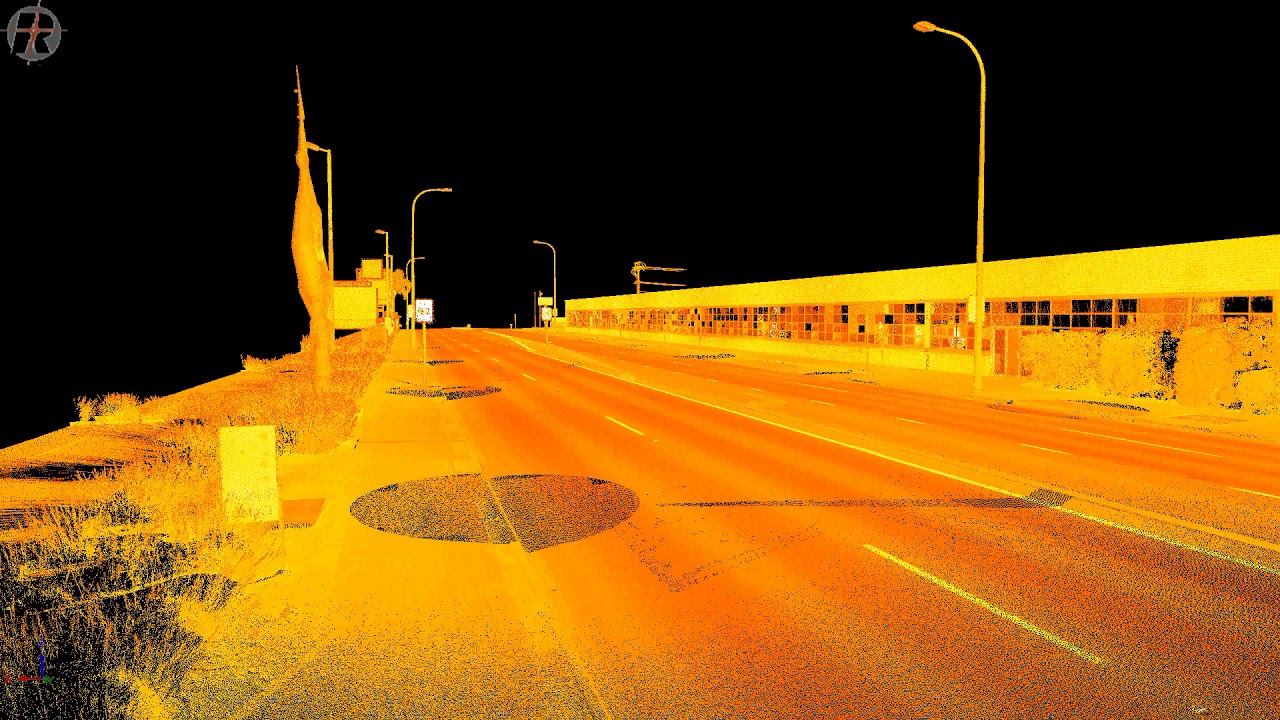 South Road - Laser Scan Engineering Survey - YouTube