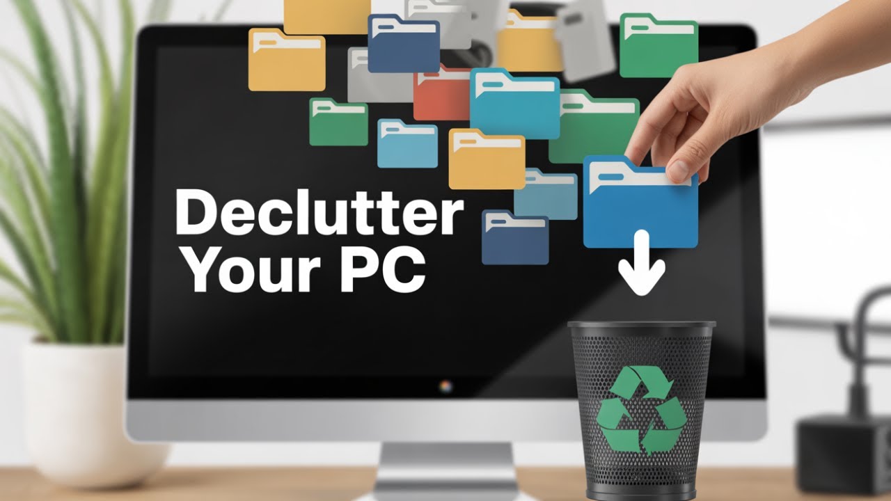 How to Delete Unwanted Files from PC - Step by Step - YouTube