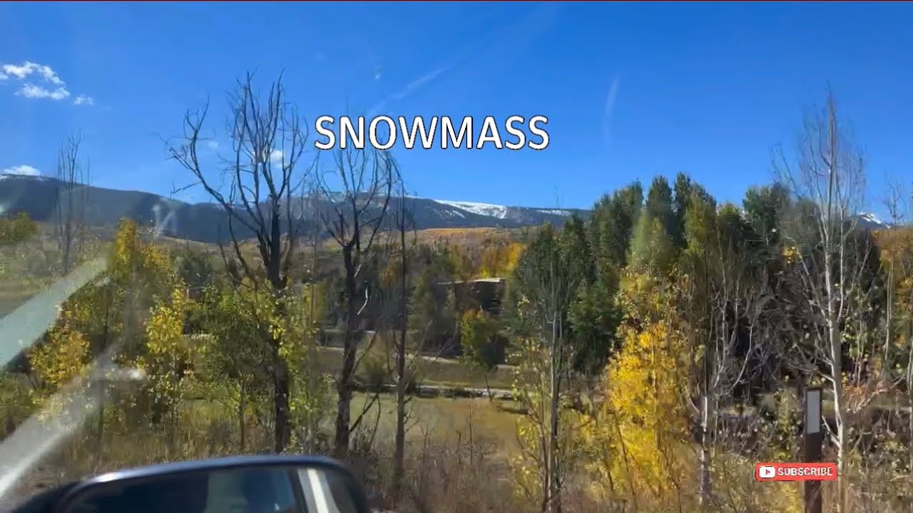 SNOWMASS COLORADO FALL+TARA IDRIVE KO KAYO - YouTube