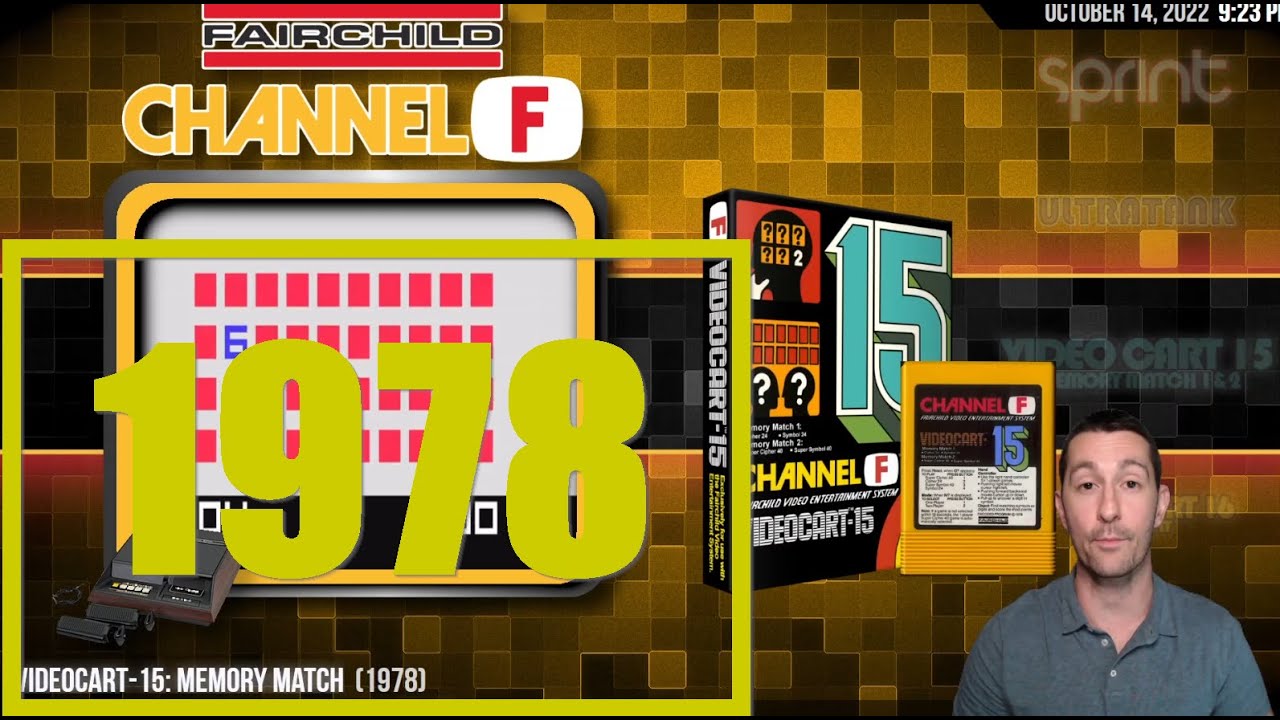 1978 - February - Fairchild Channel F in 1978! - YouTube