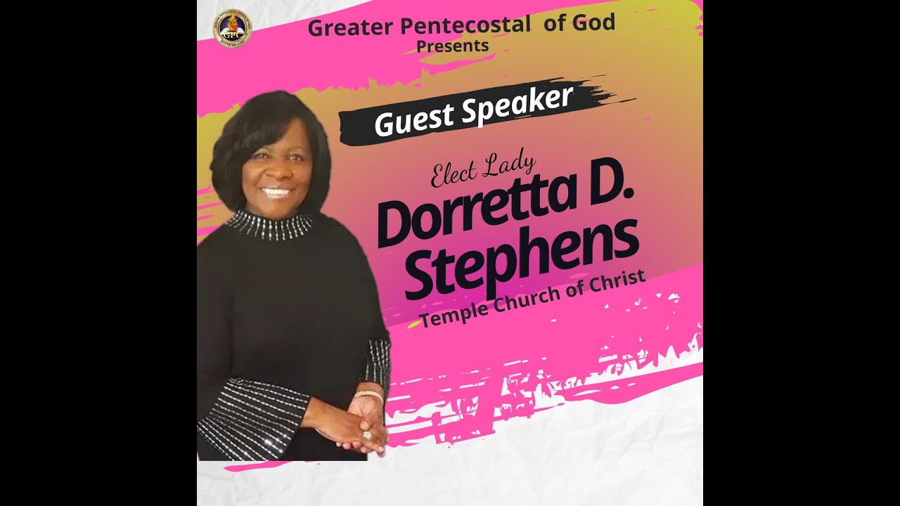 Guest Speaker Elect Lady Dorretta D Stephens | Bishop Terence Coleman ...