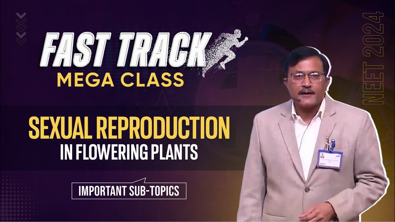 NEET 2024 | Sexual Reproduction in Flowering plants ☘ Fast Track Mega ...