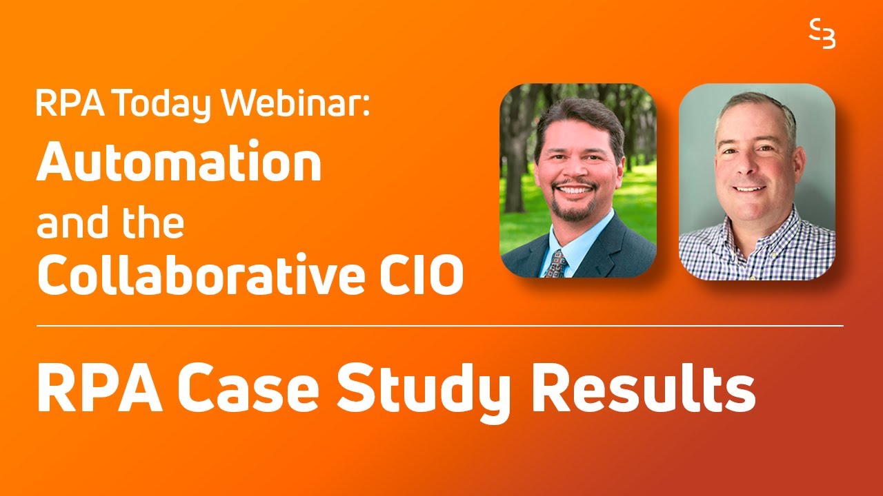 RPA Webinar Highlight: RPA Case Study Results - YouTube