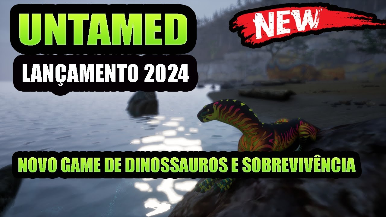 UNTAMED PRIMEIRAS IMPRESSOES NOVO GAME DE SOBREVIVENCIA E DINOSSAUROS ...