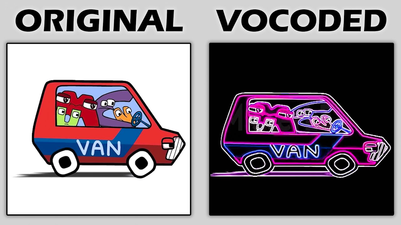 ORIGINAL vs Vocoded to Gangsta's Paradise Alphabet Lore (by MisterLEVIK ...