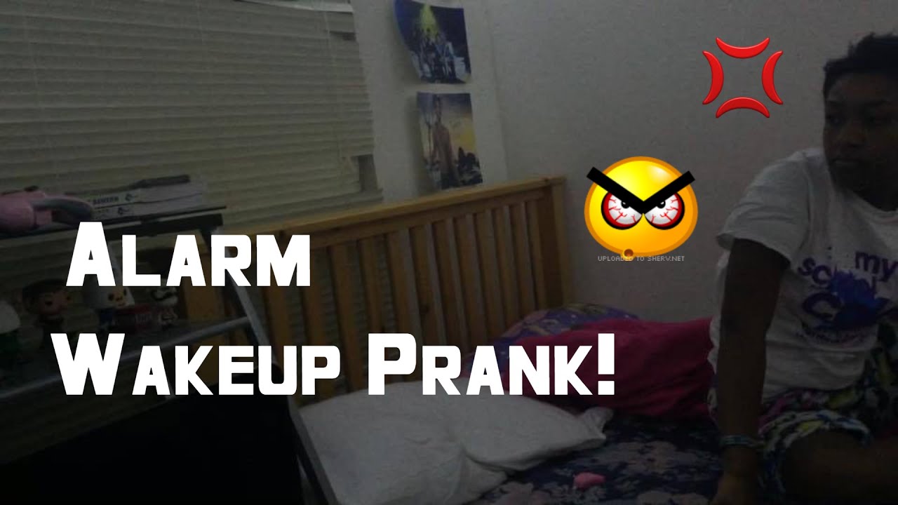 Alarm Wakeup Prank! - YouTube