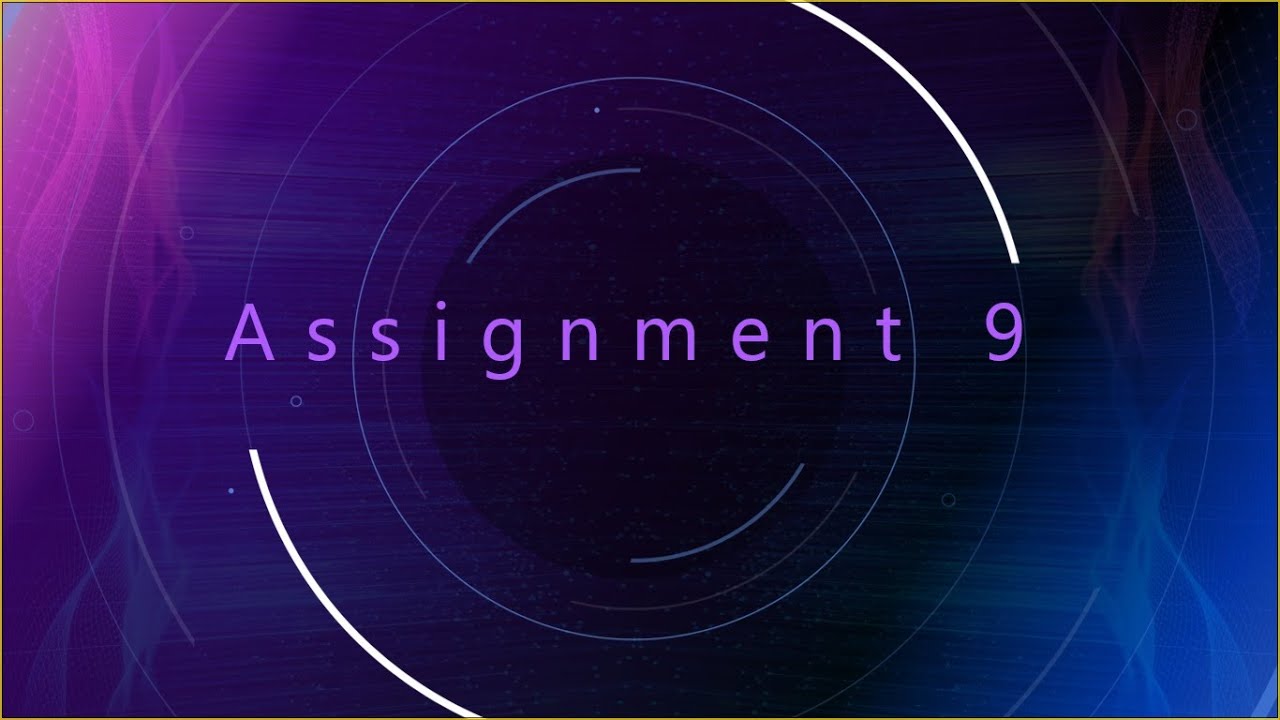 Assignment9 - YouTube
