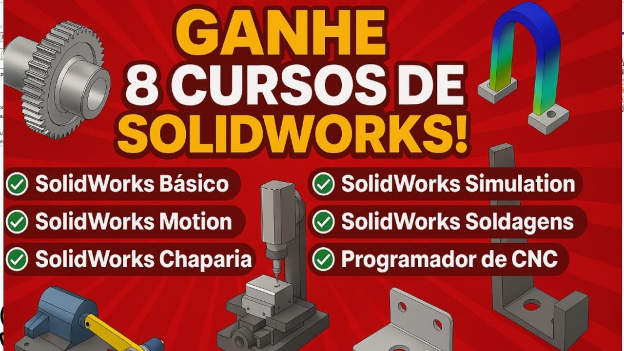 Cursos de SolidWorks do Básico ao Avançado GRÁTIS veja o Vídeo e veja ...