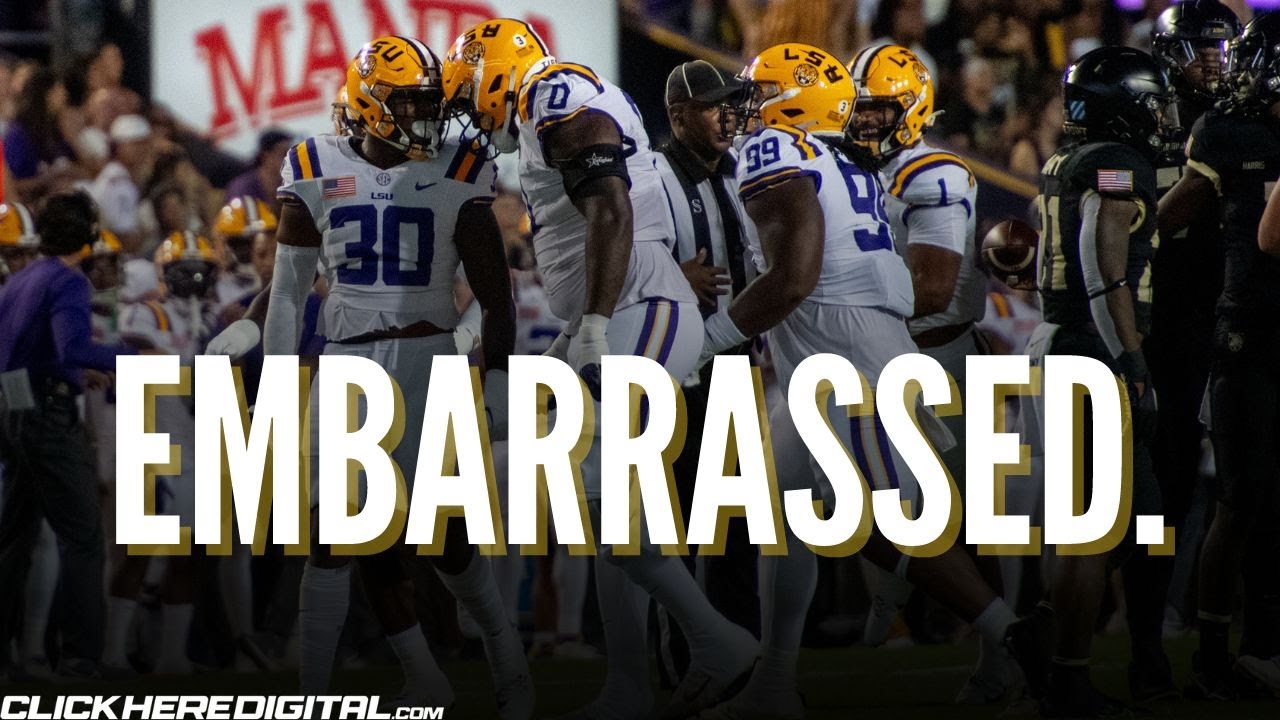 LSU Football | It is TIME for a CHANGE after the EMBARRASSING ...