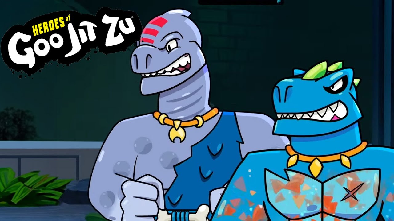 Dino Power! ⚡️ HEROES OF GOO JIT ZU | New Compilation | Cartoon For ...