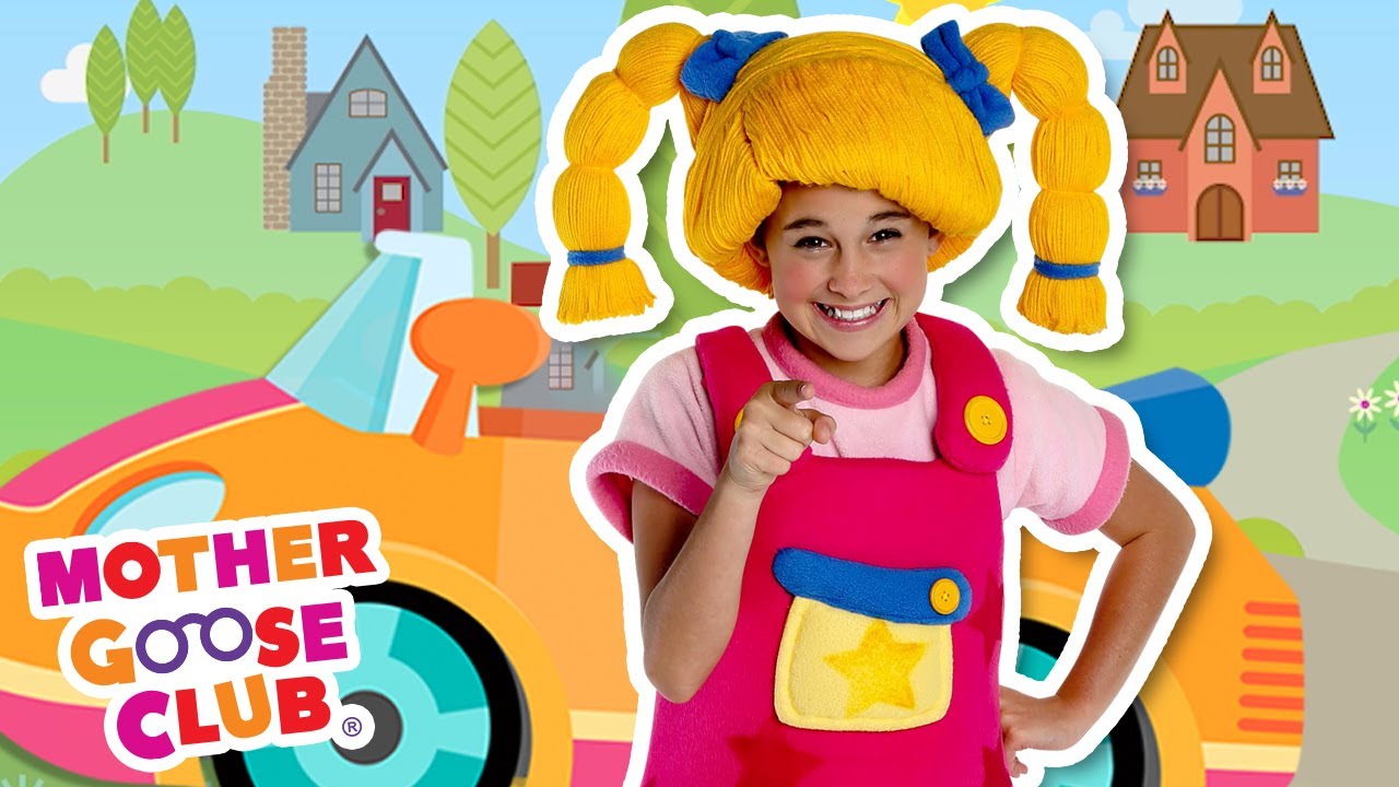 Driving in My Car with Mary + More | Mother Goose Club Nursery Rhymes ...
