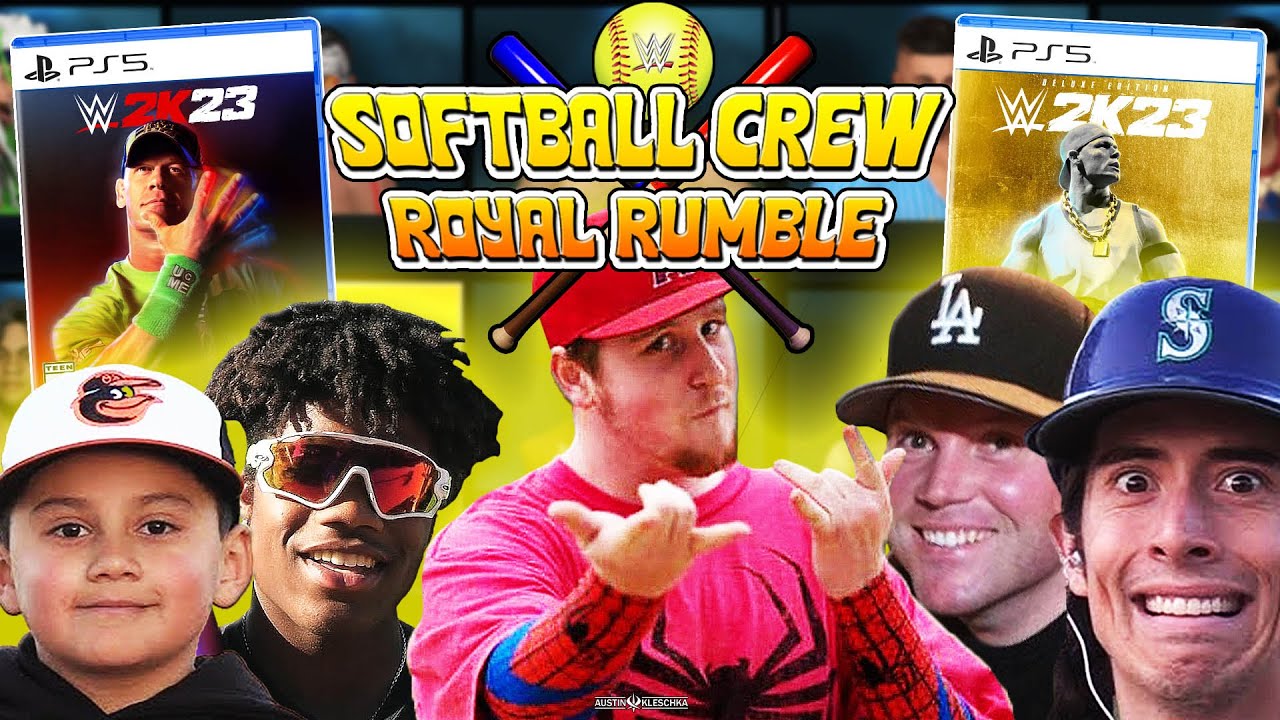 THE SOFTBALL CREW ULTIMATE ROYAL RUMBLE!!! - YouTube