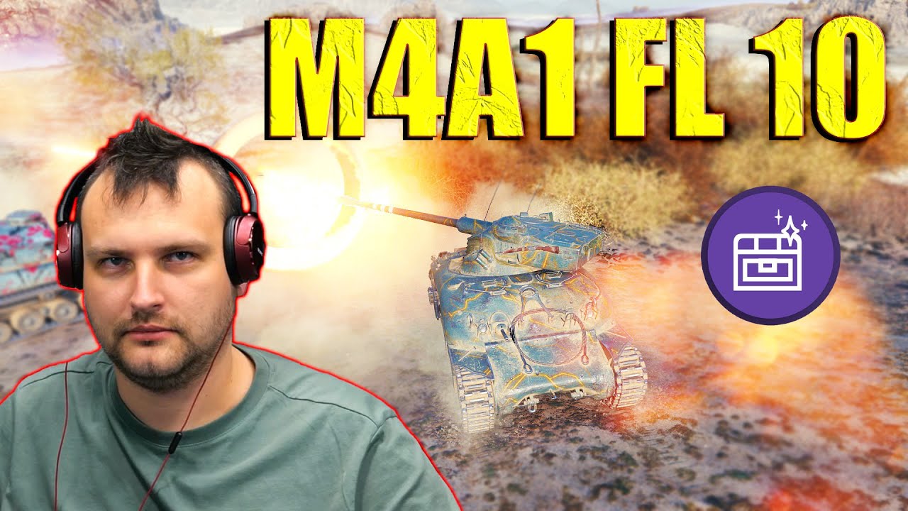 Twitch Drops Exclusive: M4A1 FL 10 Tank Review! | World of Tanks - YouTube