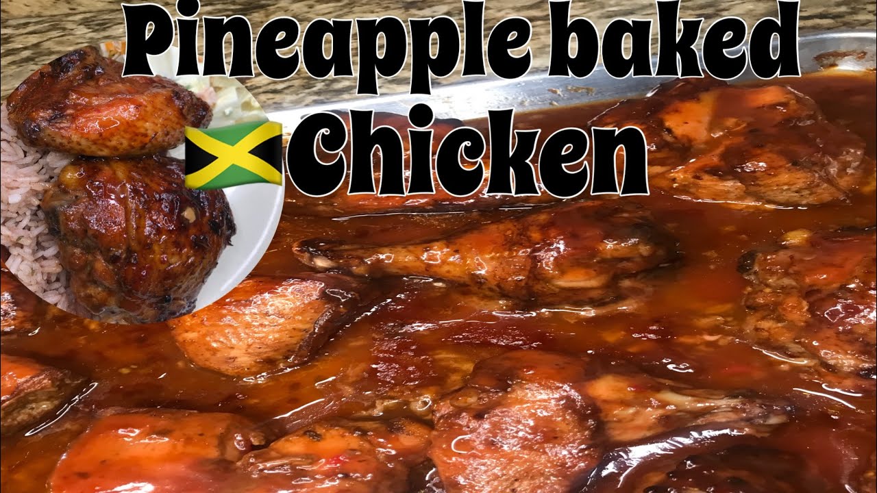 Oven Baked chicken // Jamaica style// easy recipe//from scratch V#7 ...