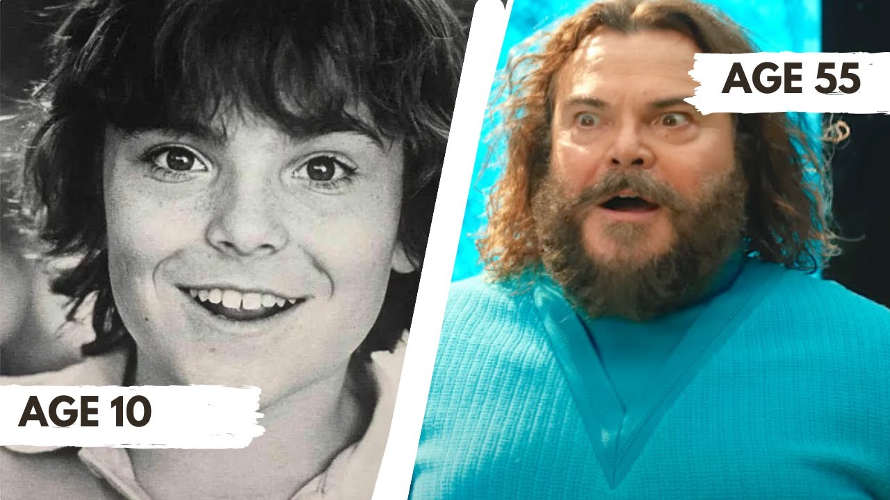 Evolution Of Jack Black Age 10-Age 55 - YouTube