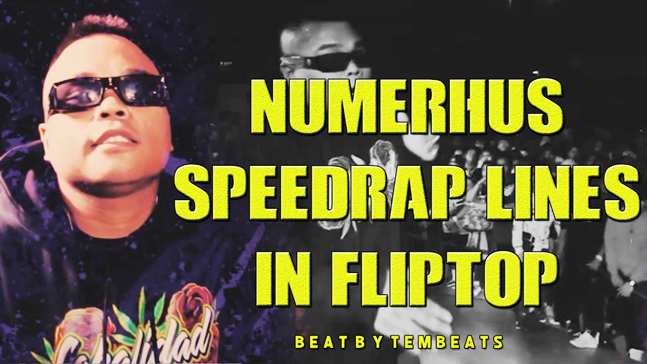 NUMERHUS - Speed Rap Lines in FLIPTOP - YouTube