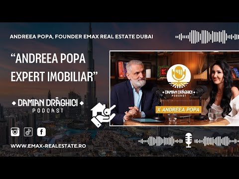 Andreea Popa in Podcastul lui Damian Drăghici: "Andreea Popa, expert imobiliar" - YouTube
