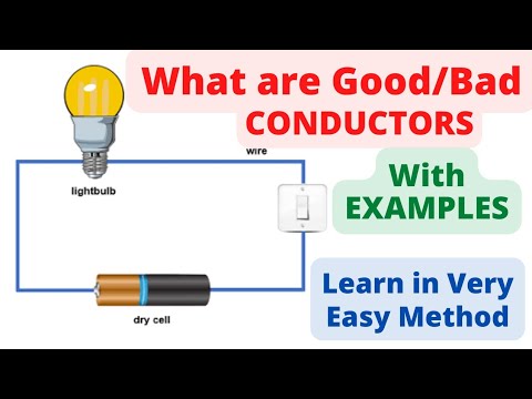 What are Good/Poor Conductors (With Examples) What is Electric Circuit ...
