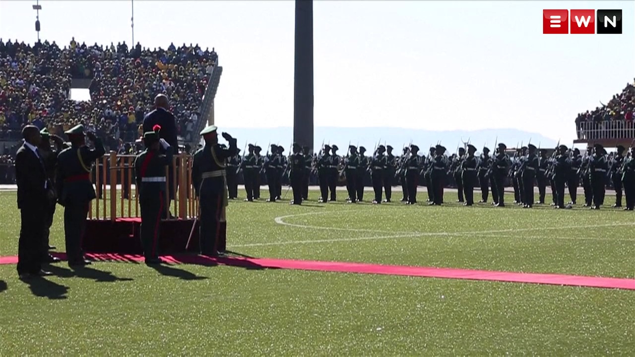Thomas Thabane sworn in as Lesotho’s new PM - YouTube