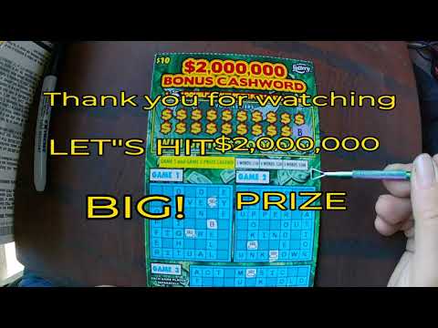 $2,000,000 BONUS CASHWORD - YouTube
