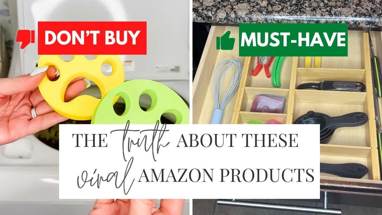 The TRUTH About These Viral Amazon Product 🫣 - YouTube