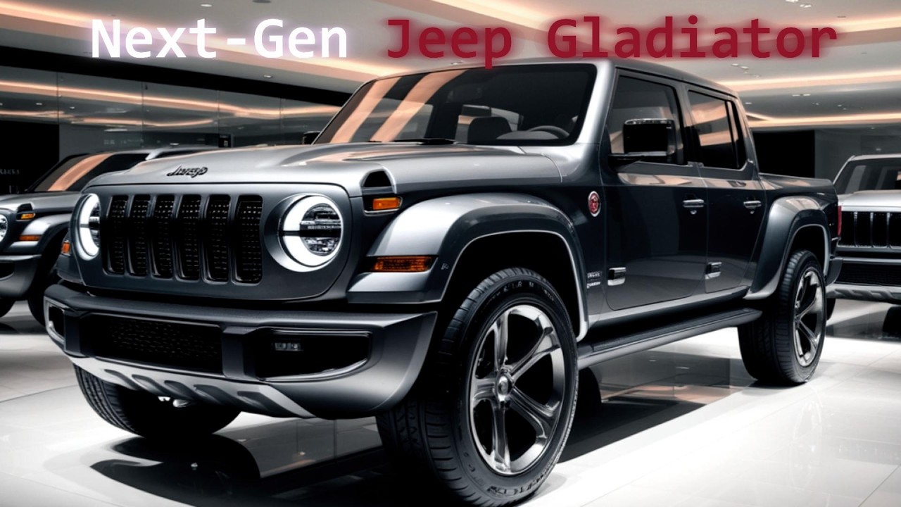 Next-Gen Jeep Gladiator: Bold New Look & Electric Options Unveiled ...