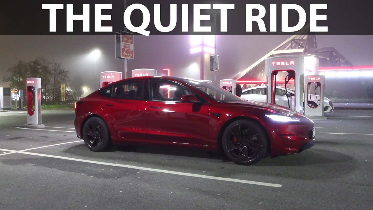 Tesla Model 3 Performance Highland acceleration and noise test - YouTube