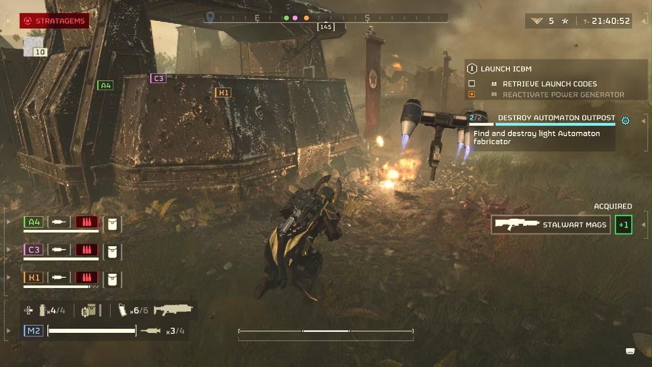 HELLDIVERS 2 , SEAF Artillery - YouTube