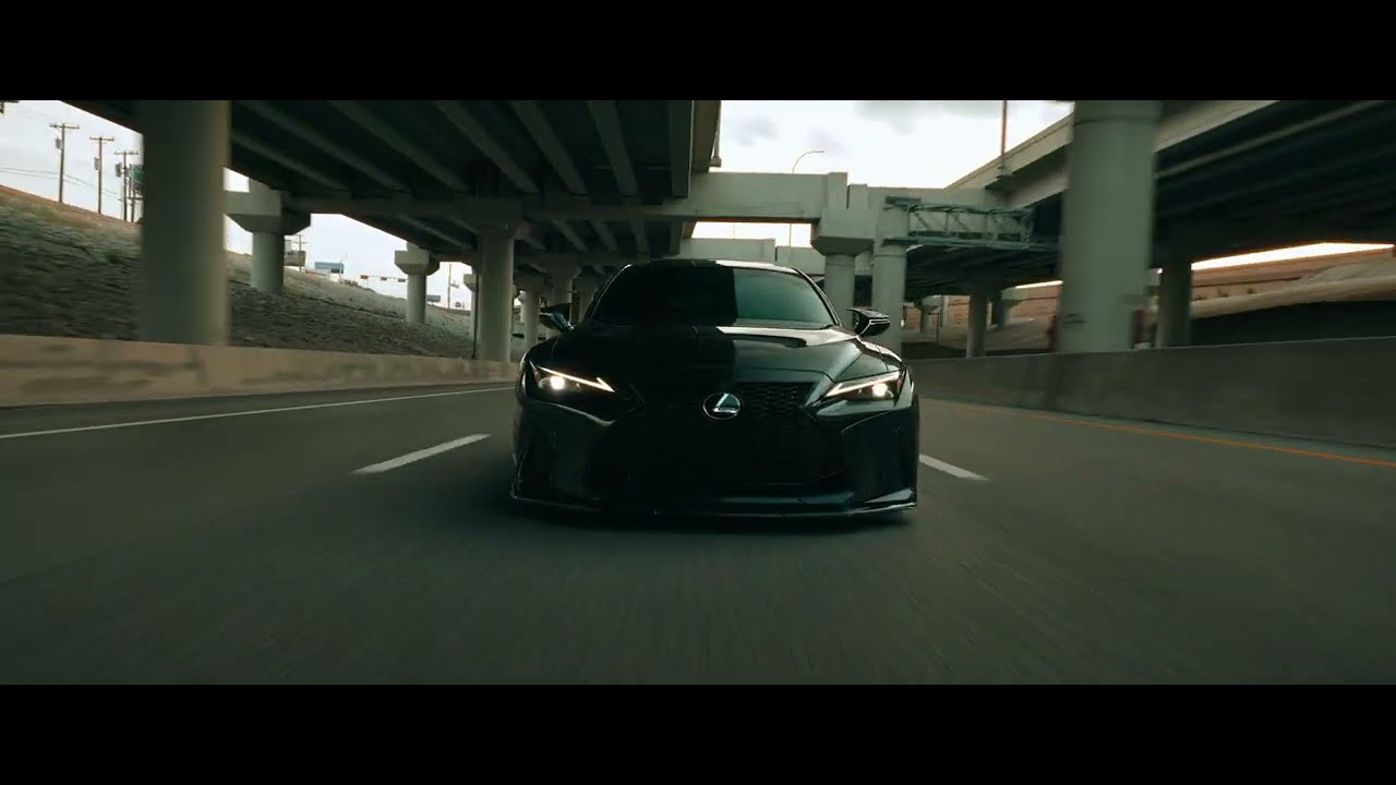 Bagged Lexus IS350 F Sport in Dallas | Rollers [4K] - YouTube