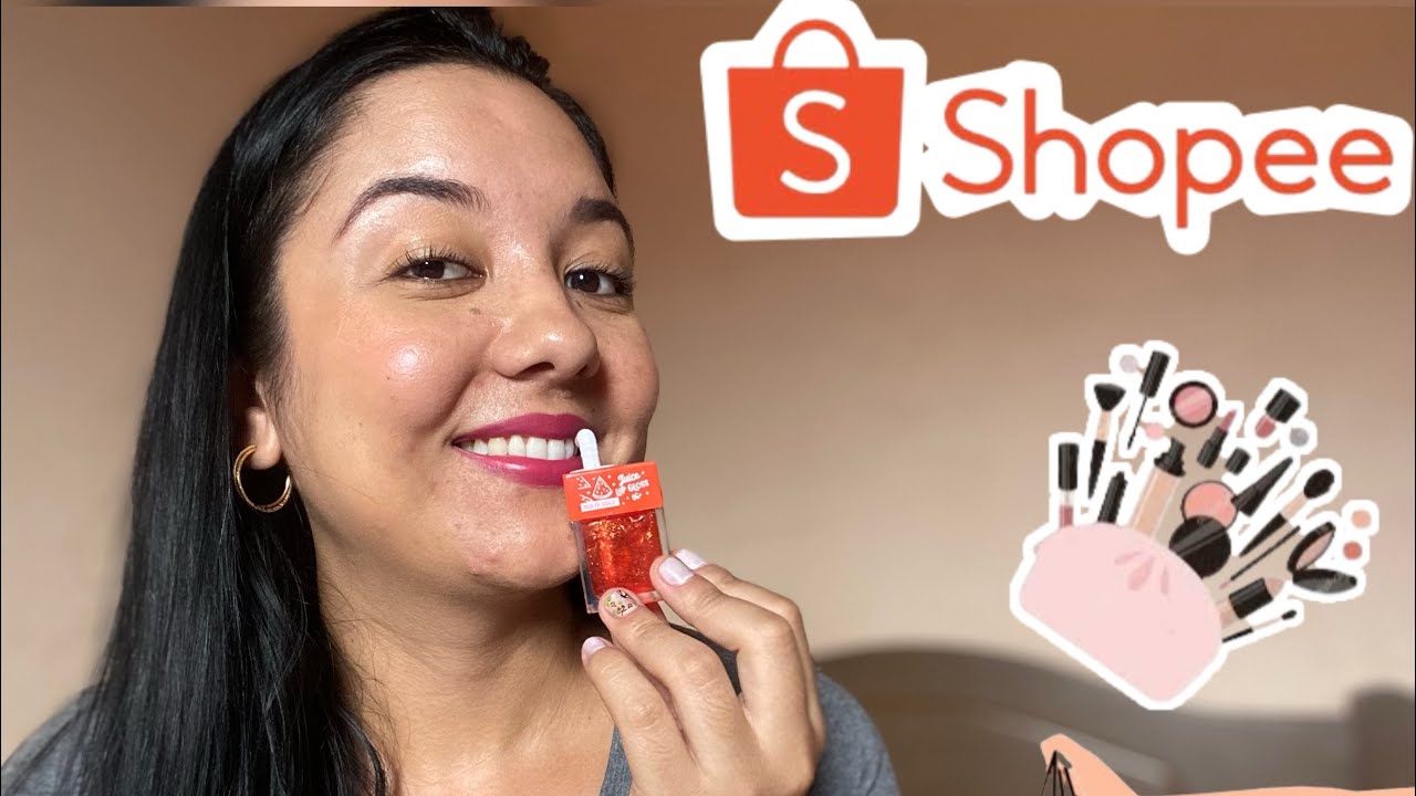 Compras Maquiagens Fofas Na Shopee - YouTube