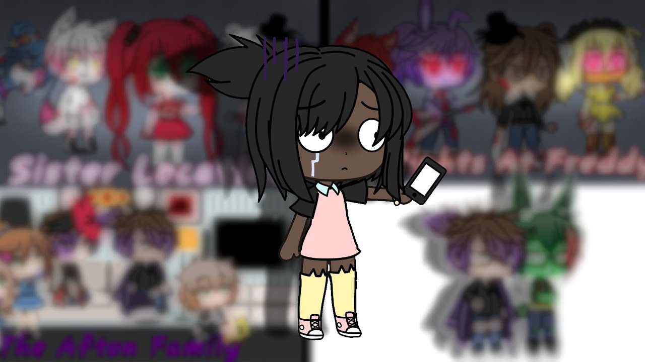 Speedpaint of Fnaf characters - YouTube