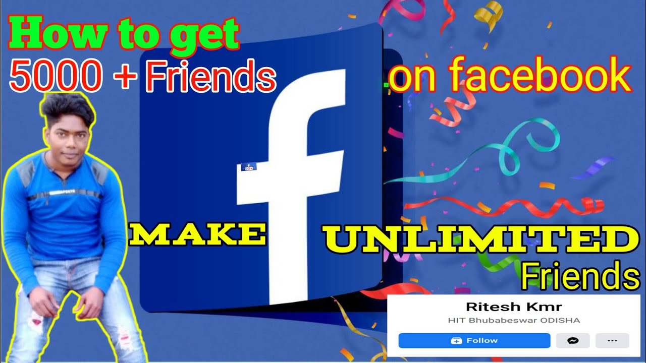 How To Make 5000 Friends | Facebook | Facebook friends | unlimited ...