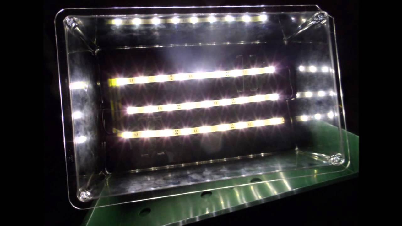 How to modify a Seed or Clone Grow Box with LED Strip - YouTube