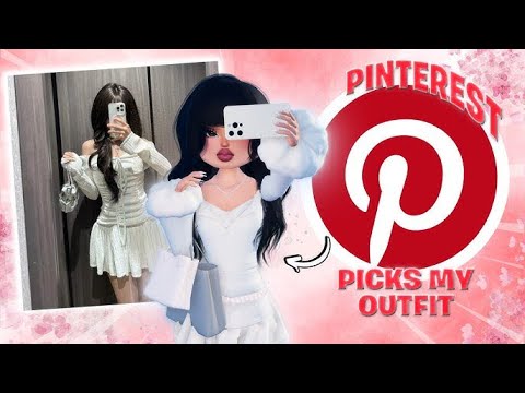 PINTREST picks my outfits in DRESS TO IMPRESS - YouTube