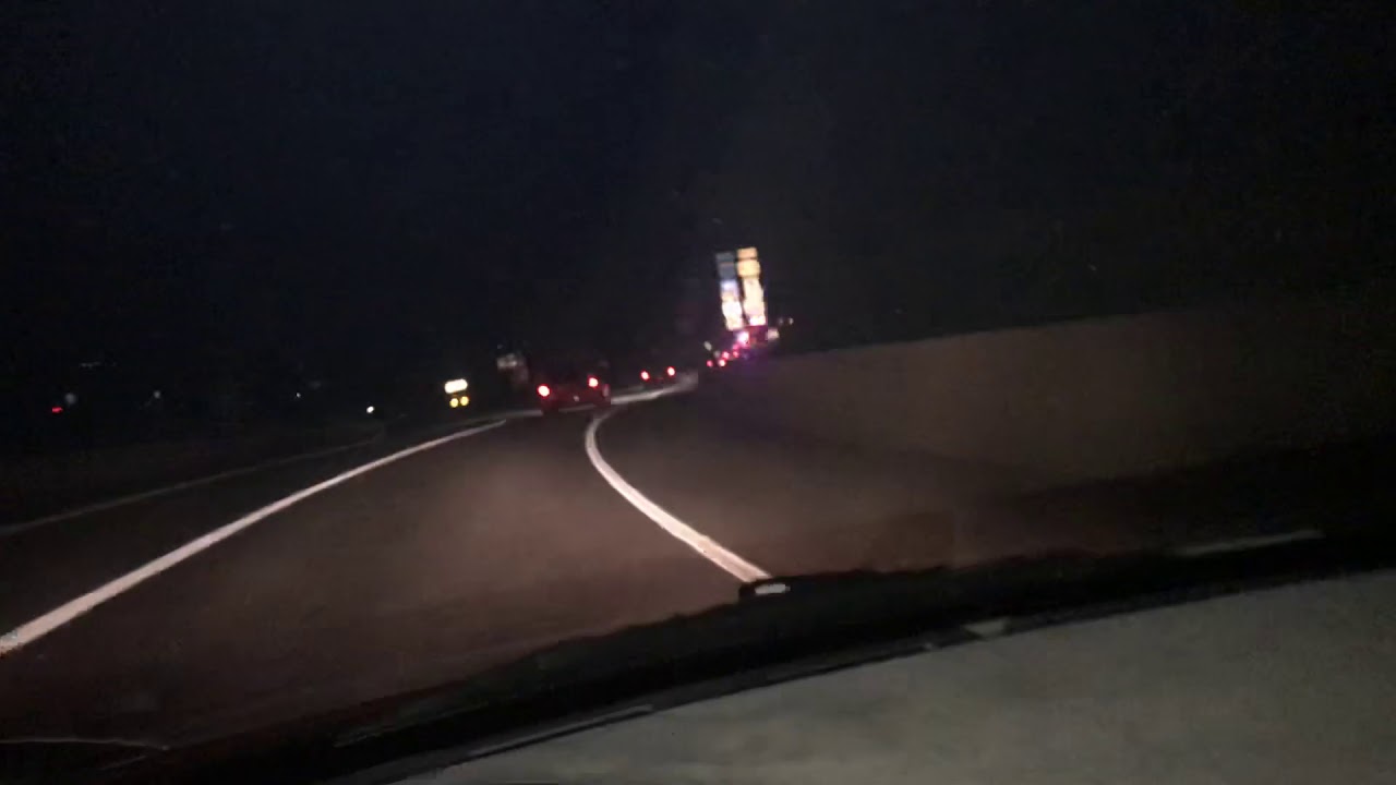 Ferrari 360 Challenge public road at night - YouTube