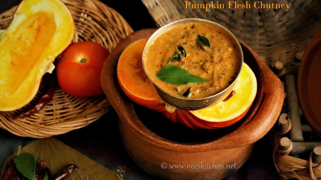 Parangi Kudal Thogaiyal | Pumpkin Flesh Chutney - YouTube