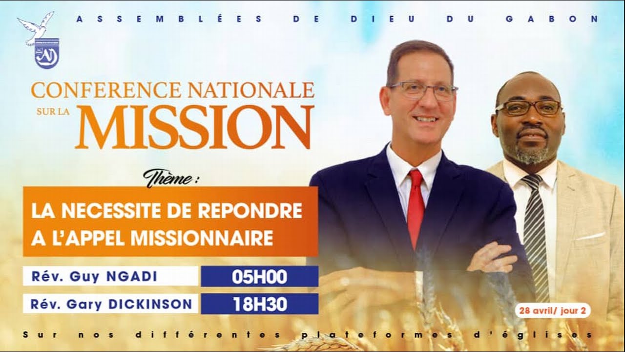 Pasteur Gary DICKINSON - Thème : La nécessité de répondre à l'appel ...
