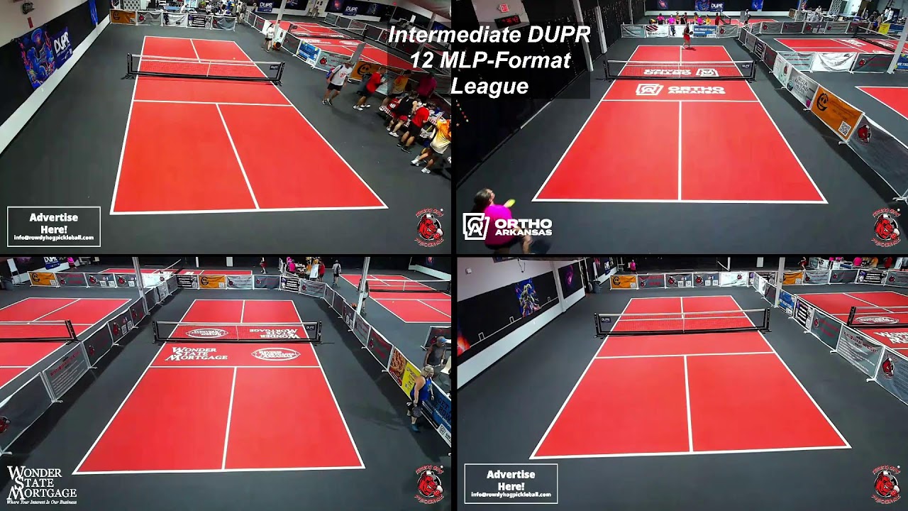 Intermediate DUPR 12 MLP-Format League - YouTube